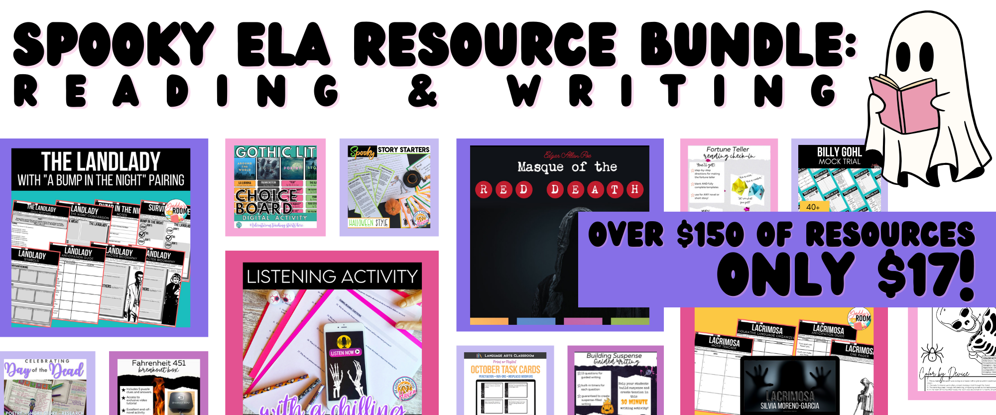 Spooky Season ELA Resource Bundle