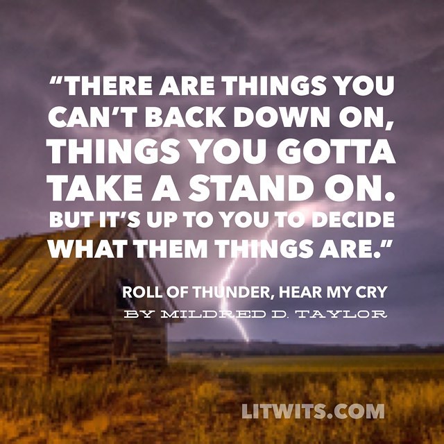 Creative teaching ideas for ROLL OF THUNDER, HEAR MY CRY