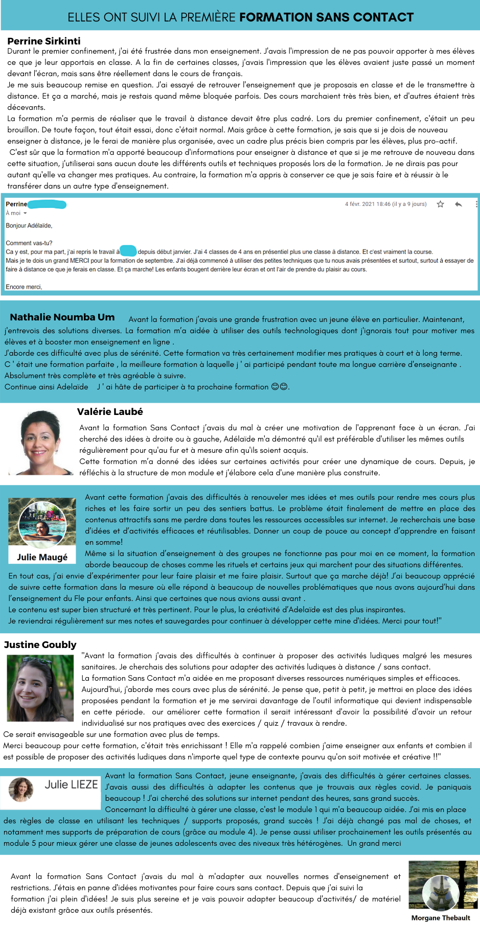 Formation FLE SANS CONTACT