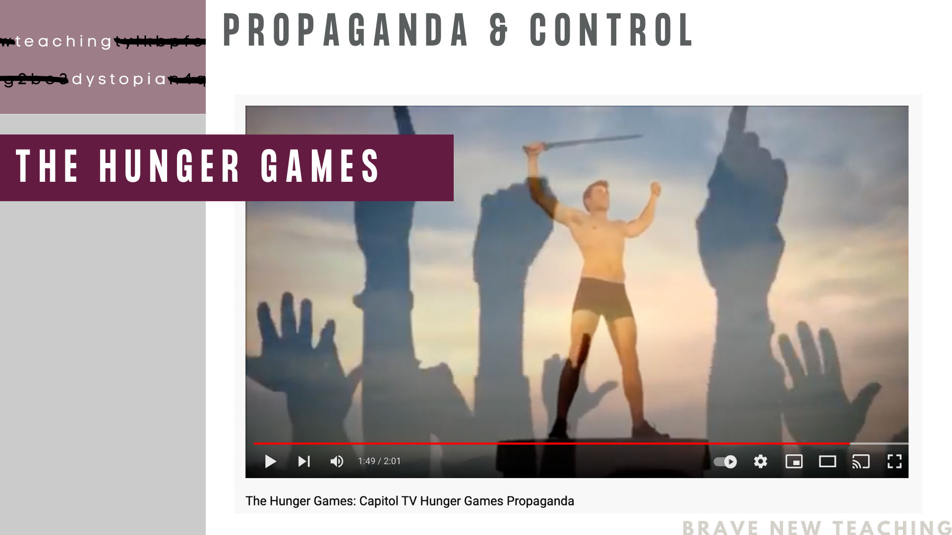 Teaching Dystopia: The Genre Approach