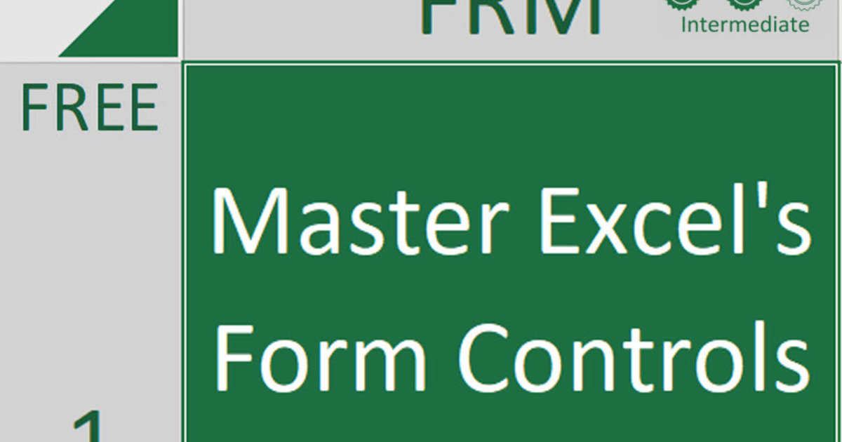 Master Excel's Form Controls