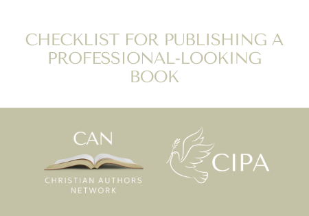 Checklist for Publishing a Professional-Looking Book