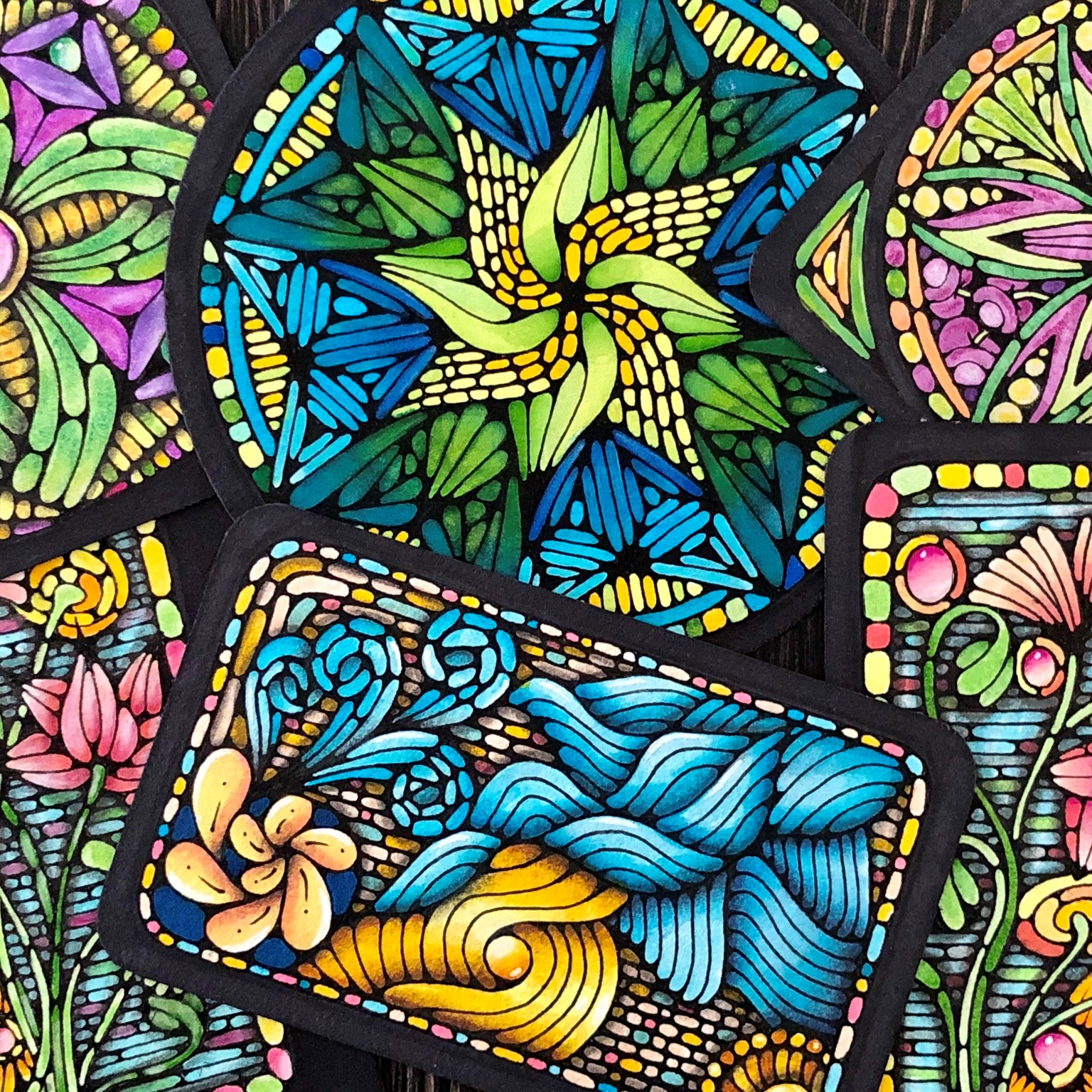 Online Zentangle Art Classes - Zen Linea - Anica Gabrovec