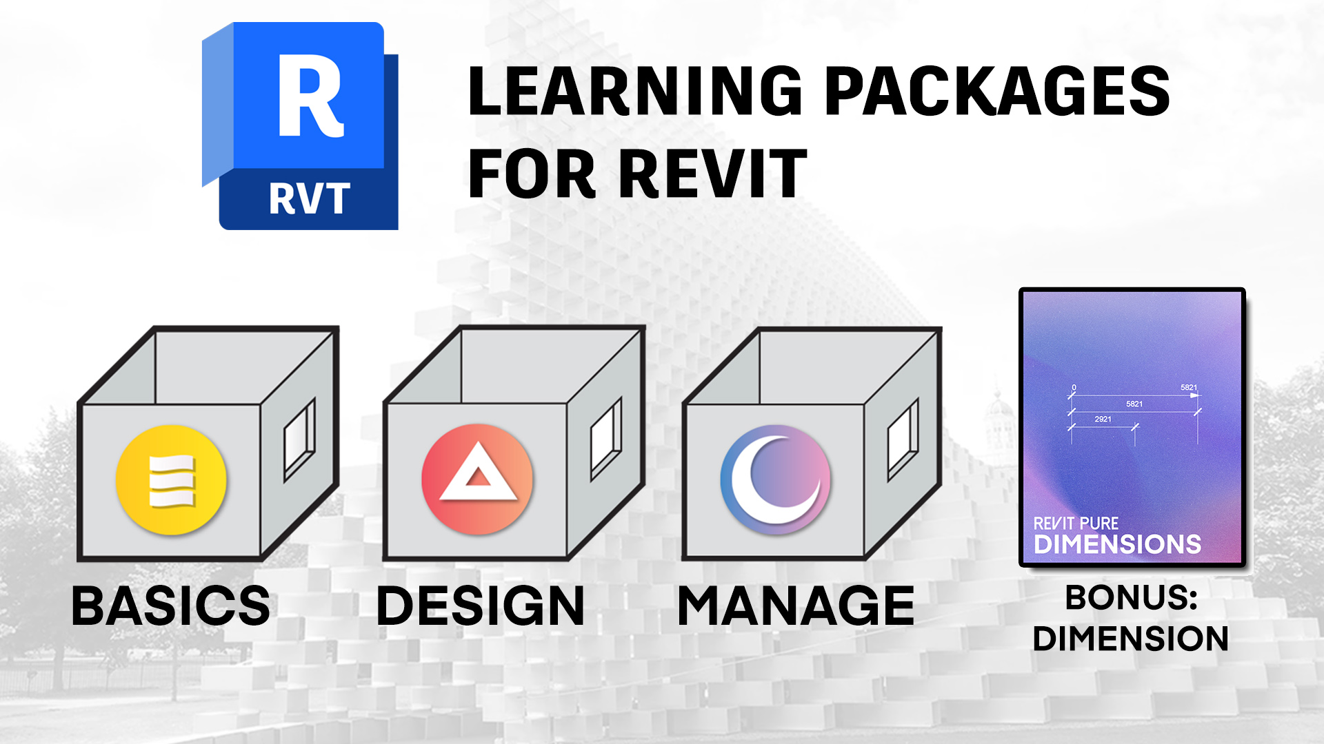BASICS + DESIGN + MANAGE packages