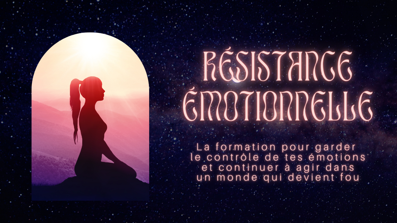 RÉSISTANCE ÉMOTIONNELLE : La formation pour garder le contrôle de tes ...