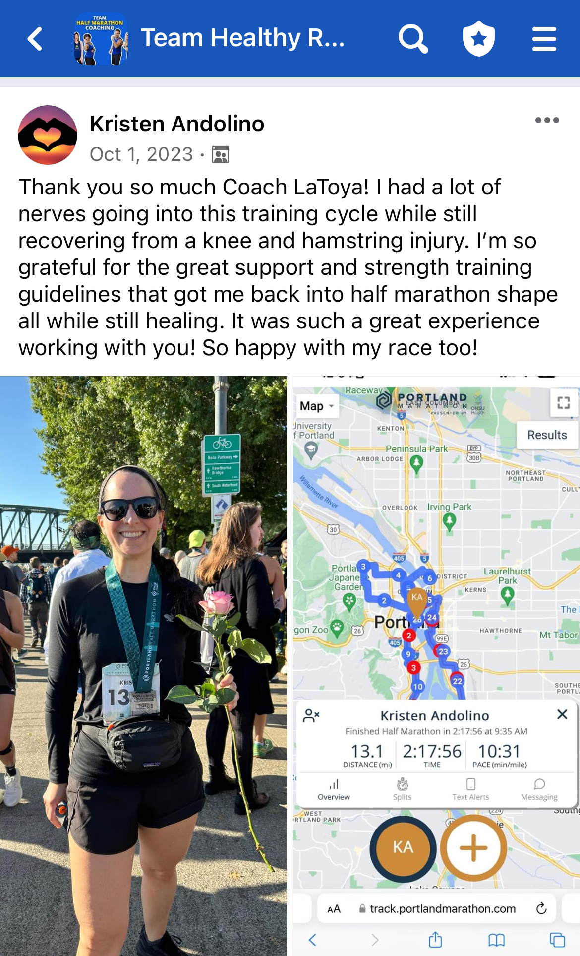 Team Healthy Runner Coaching