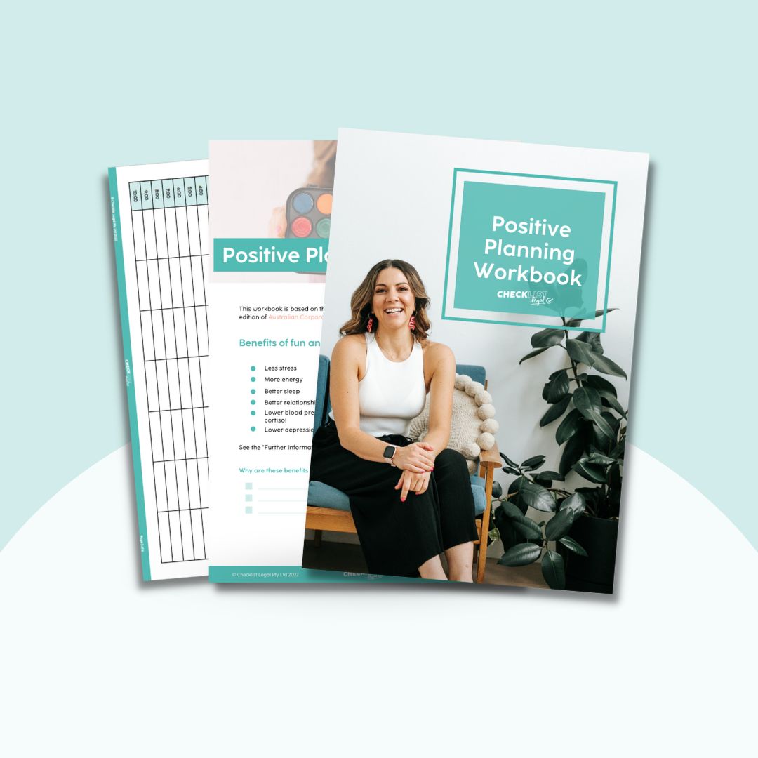 Positive Planning Workbook