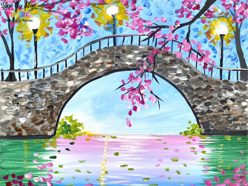 Cherry Blossom Bridge - Exclusive Tutorial