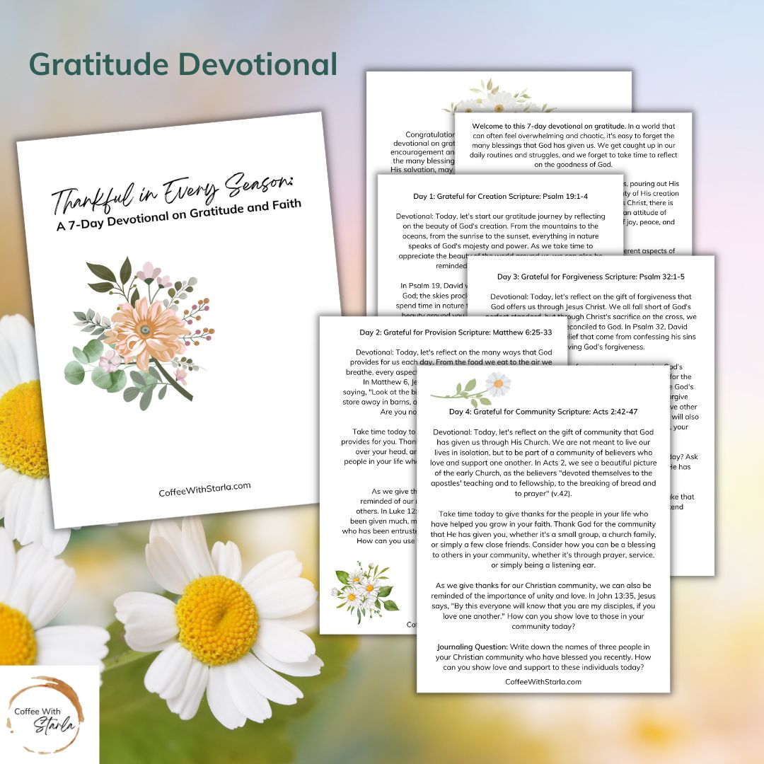 Thankful in Every Season: A 7-Day Devotional on Gratitude and Faith PDF