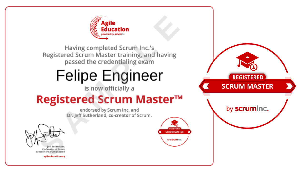Registered Scrum Master