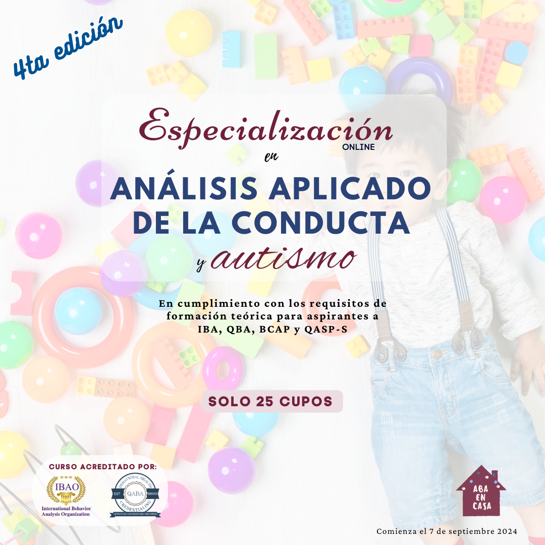 Especialización en ABA y autismo - 4ta edición