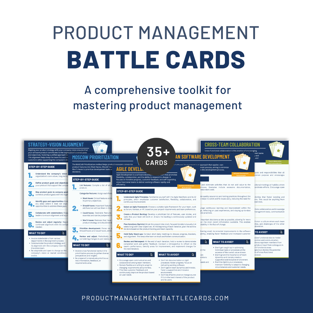 Product Management Battle Cards