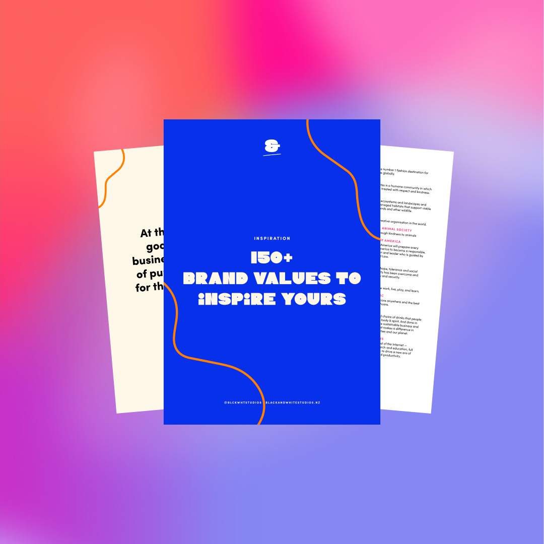 Brand Values for Visionaries