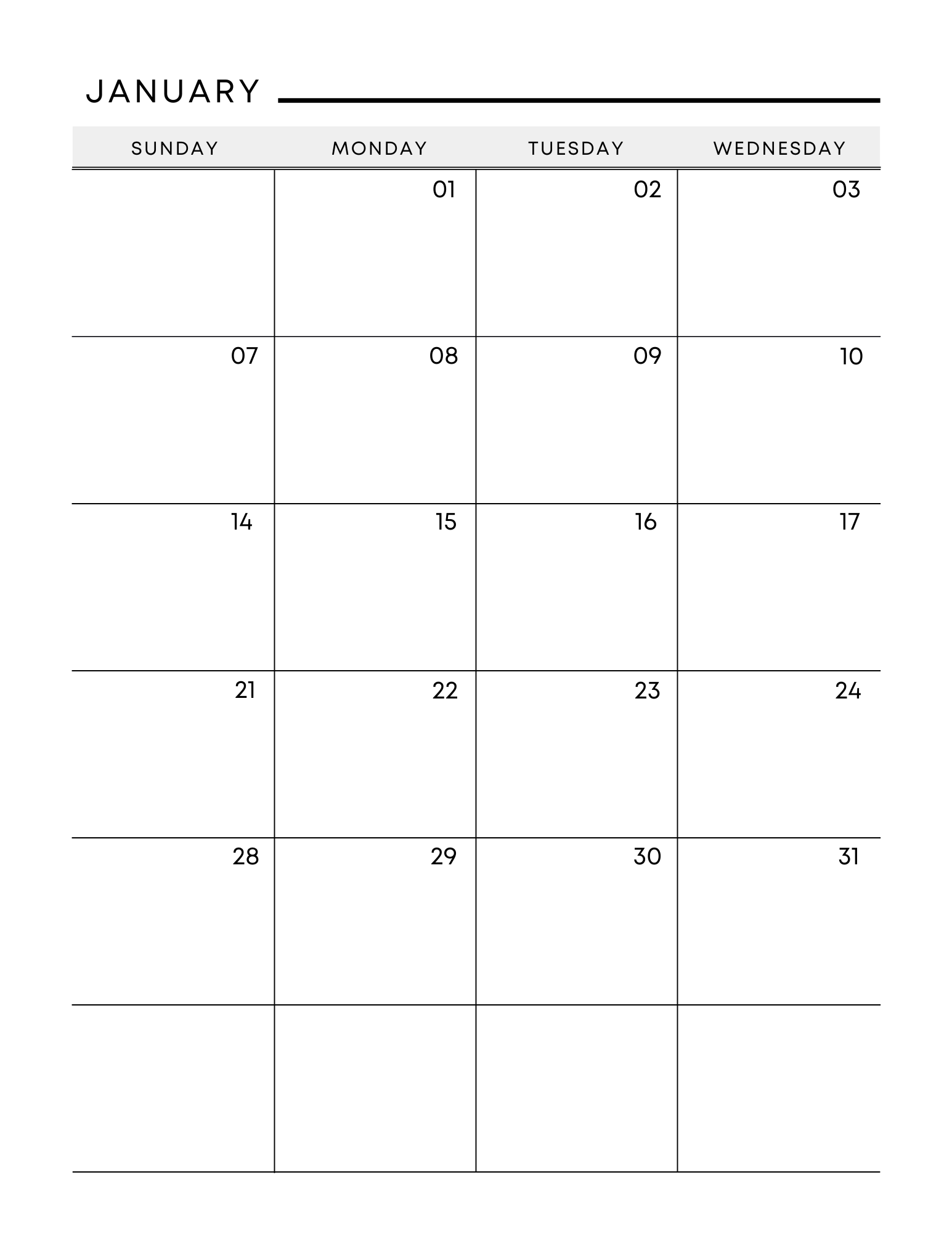 2024 Weekly Planner Template (Canva)