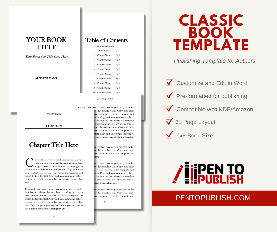 The Classic Book Template