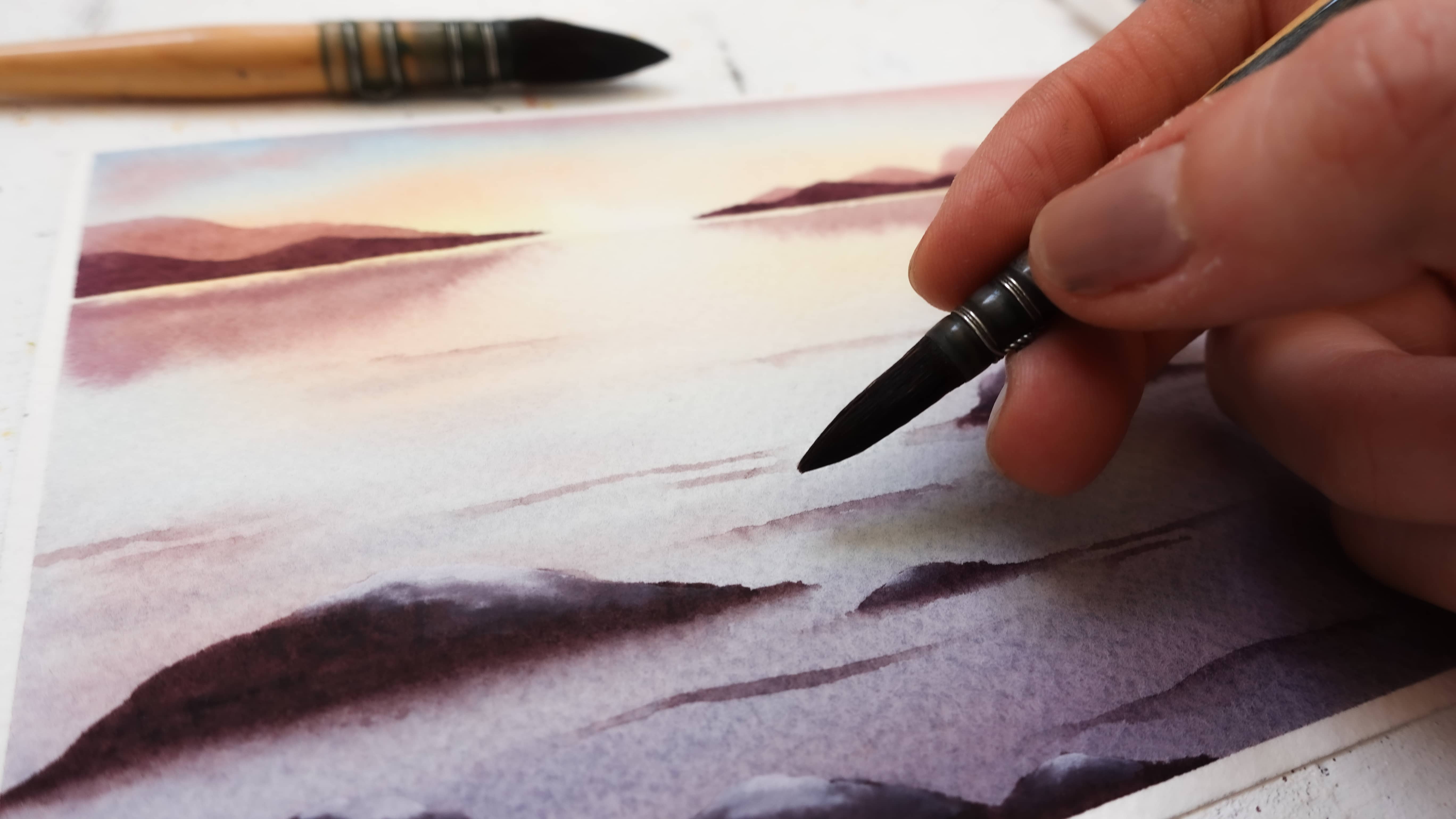 Workshop - Watercolor landscape painting basics
