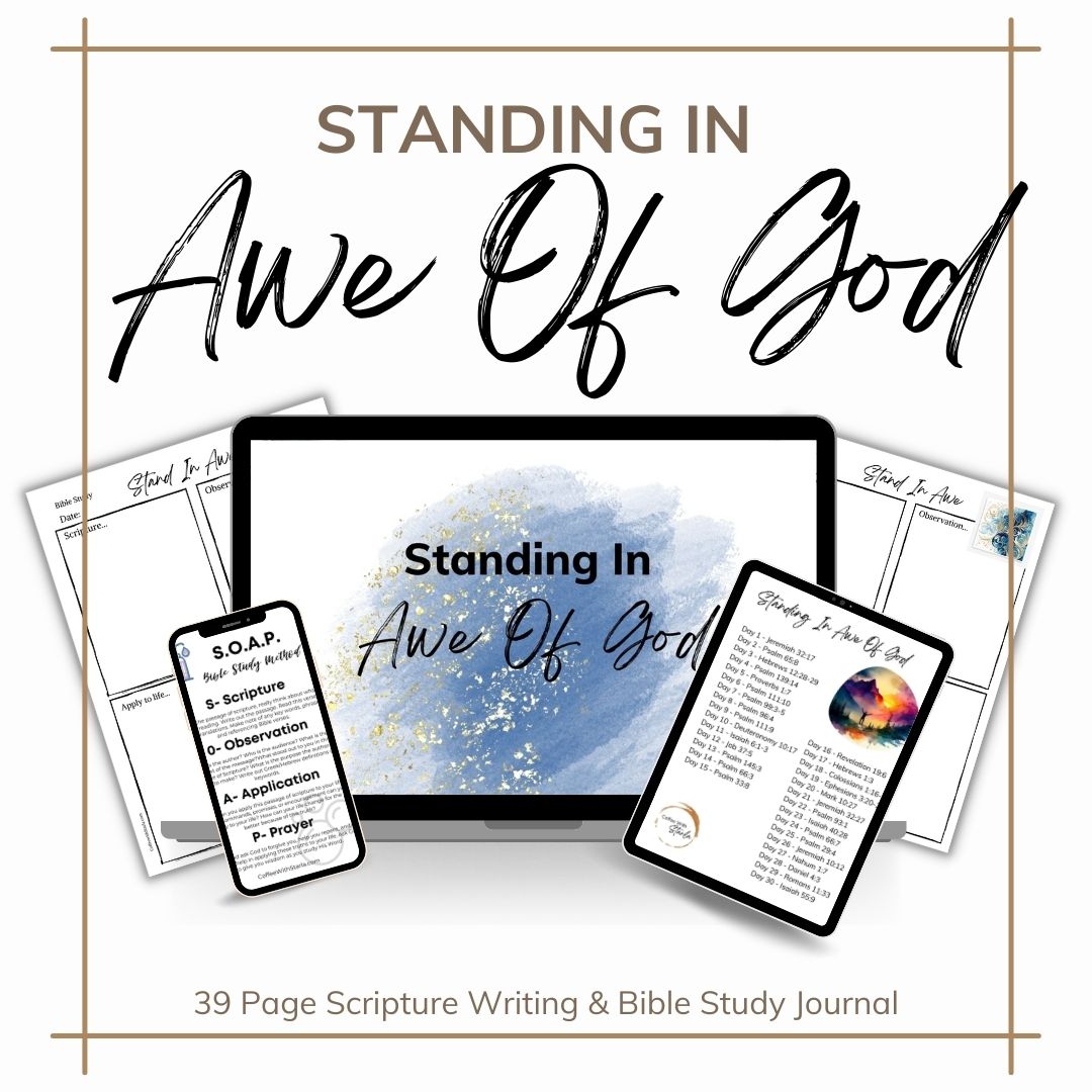 Standing In Awe Of God Journal PDF