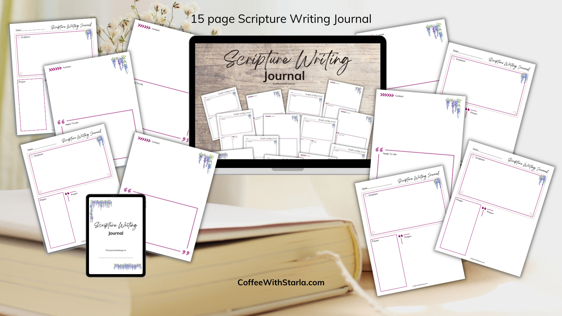 Scripture Writing Journal Printable