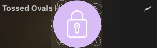 Tossed Ovals Half-Brick Pattern Layout