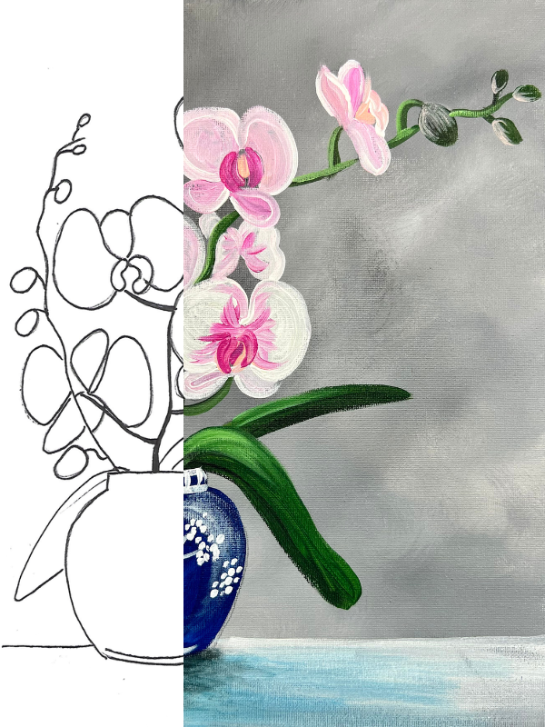 Orchids - "Members Exclusive Painting Tutorial"