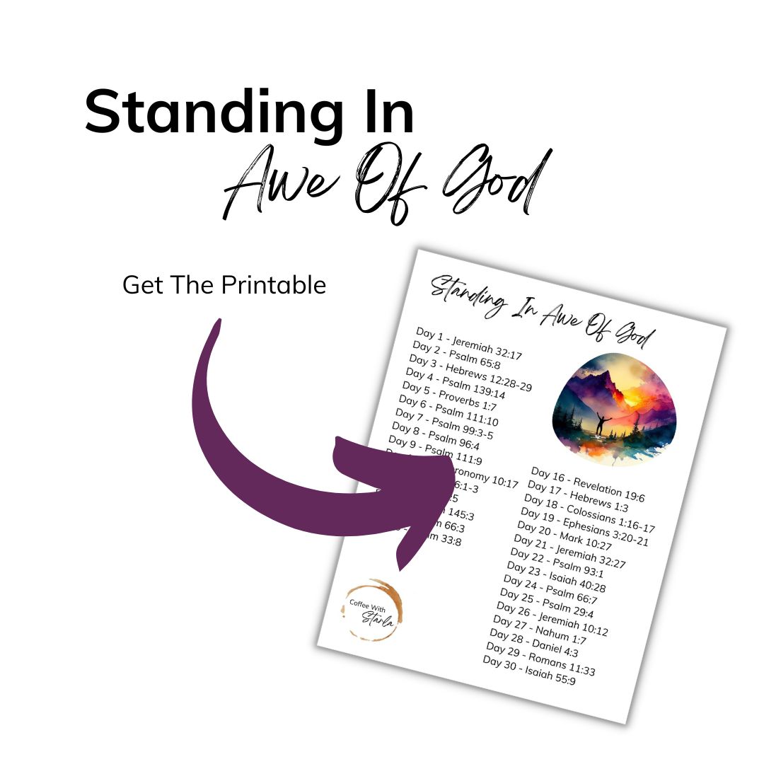 Standing In Awe Of God 30 Day Scripture Writing Plan PDF