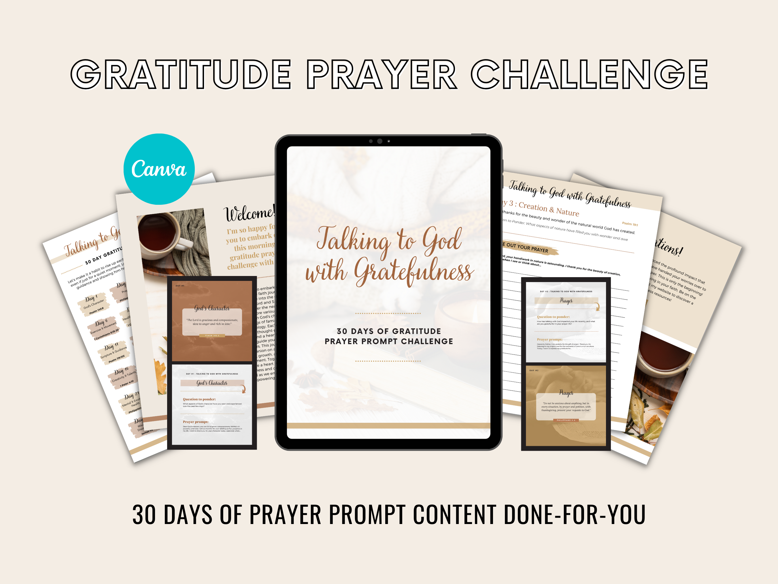 30 Day Gratitude Prayer Challenge