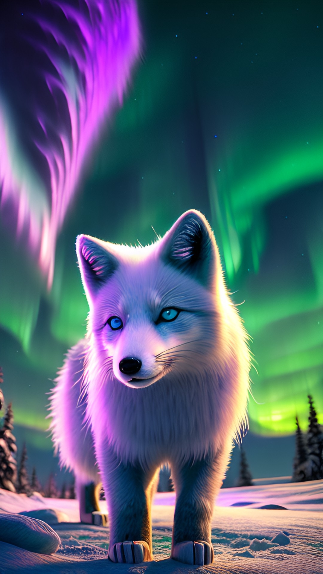 Aurora Myth From Finland Juhani And The Fire Fox