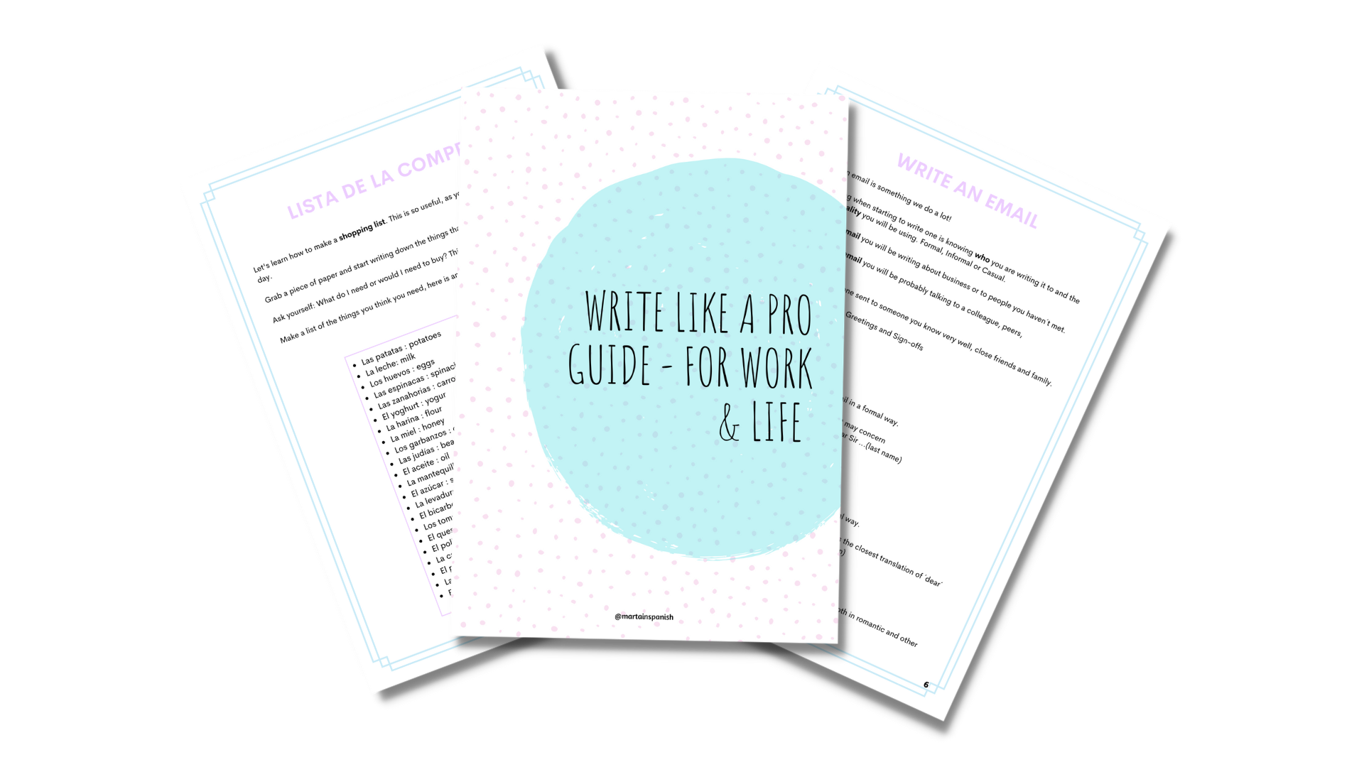 Write like a PRO Guide - For work & life