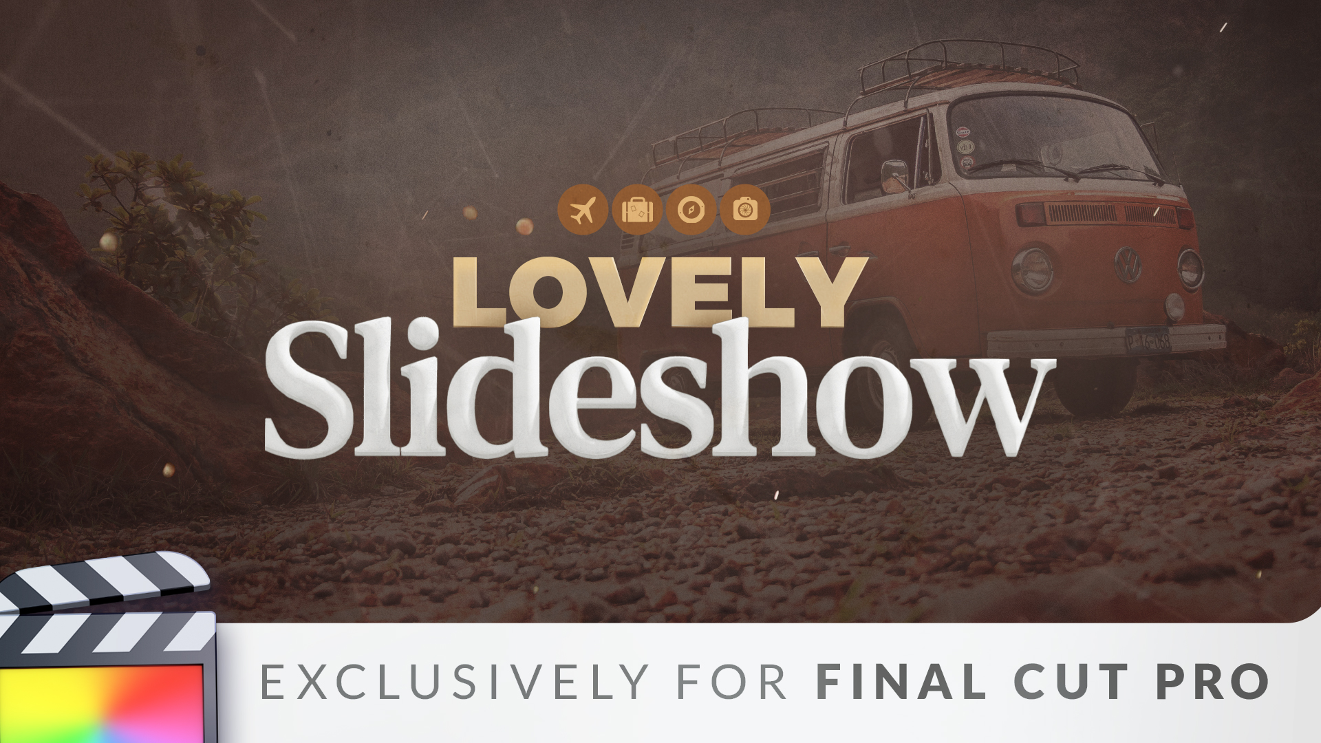 Slideshows templates for Final Cut Pro