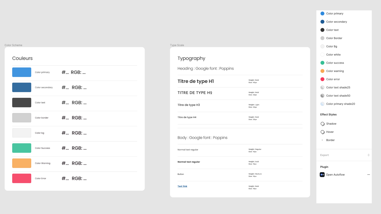 Figma UI kit Responsive - Desktop & mobile