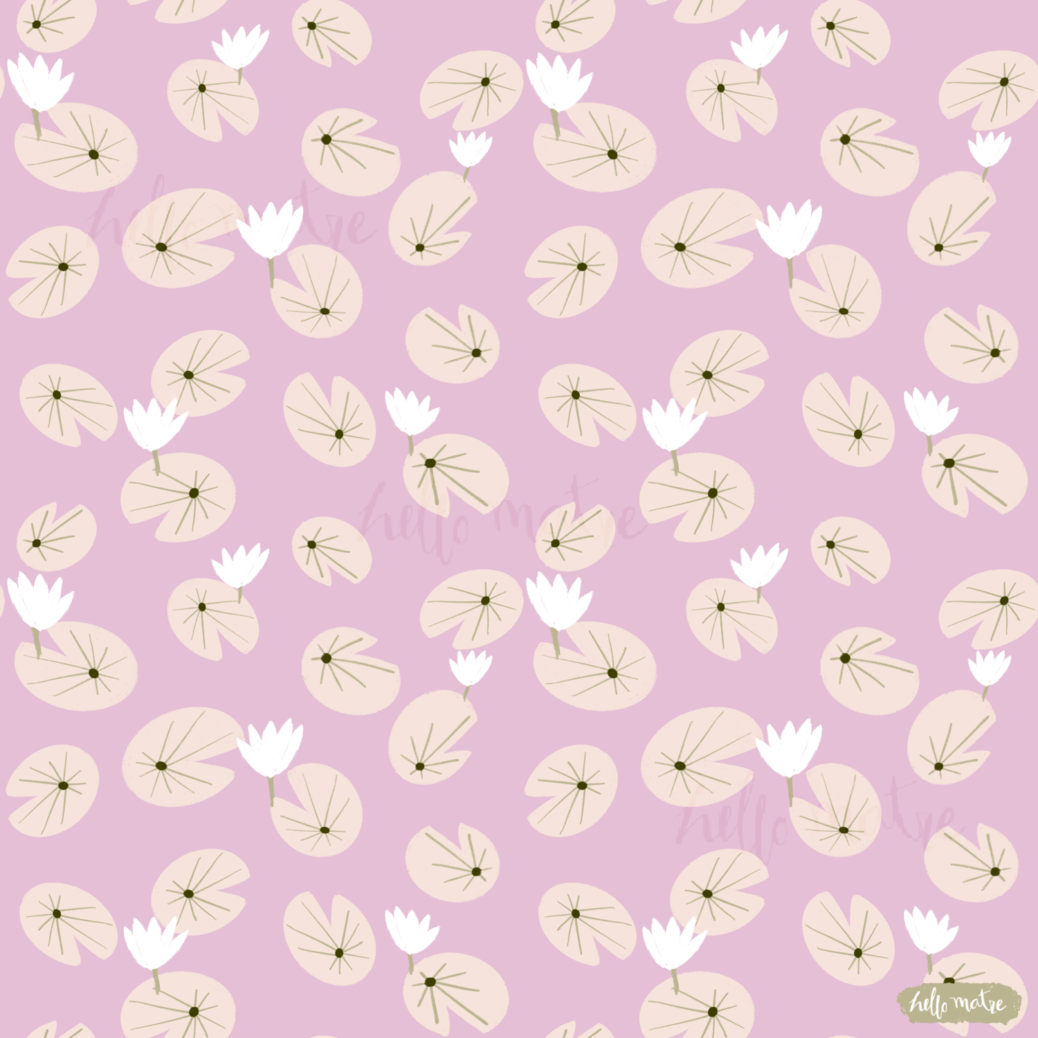 Tossed Dense Pattern Layout