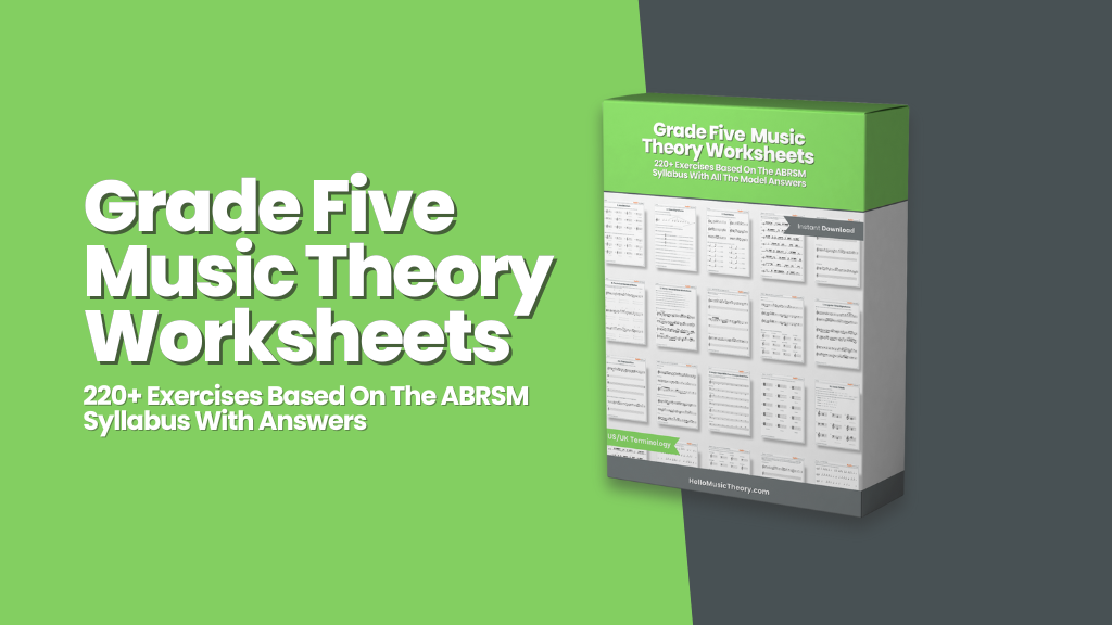 Music Theory Worksheets Bundle