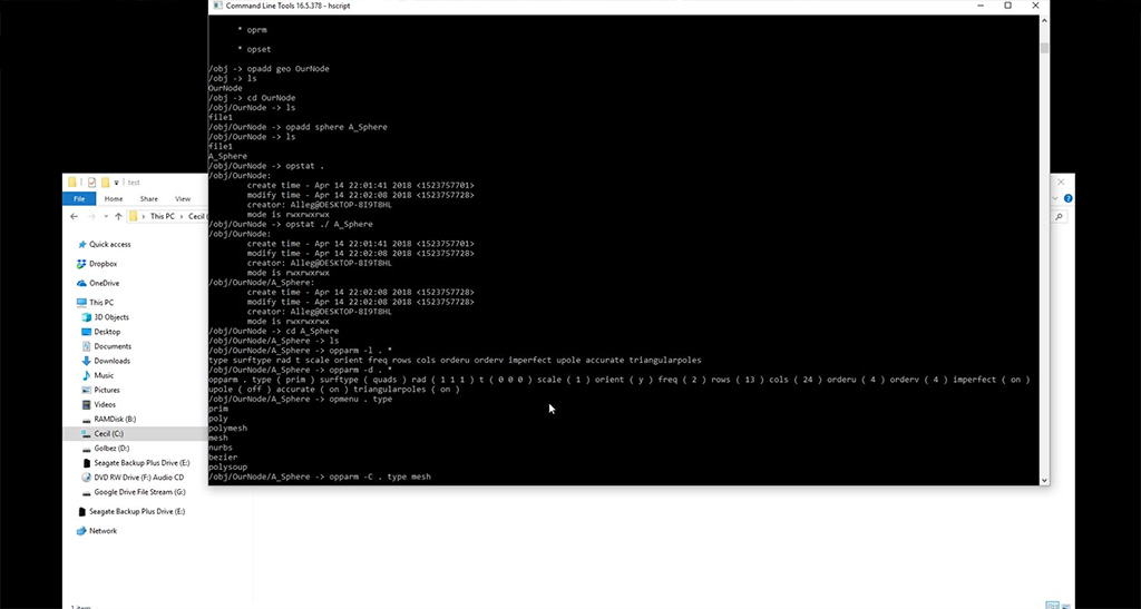 The Artist's Guide to Technical Direction in Houdini: HScript