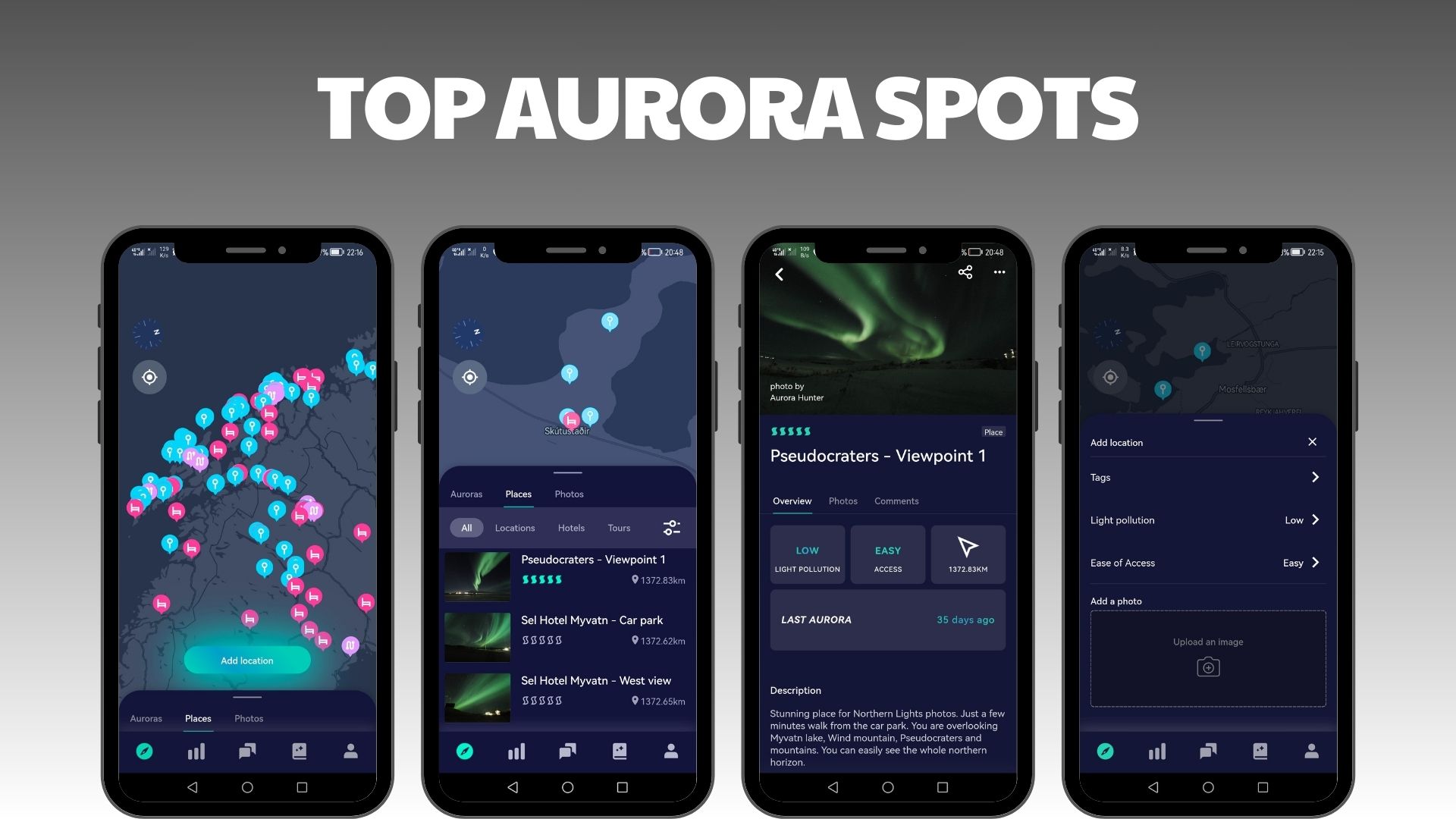 Aurora Skye: Northern Lights App for Beginners & Social Network
