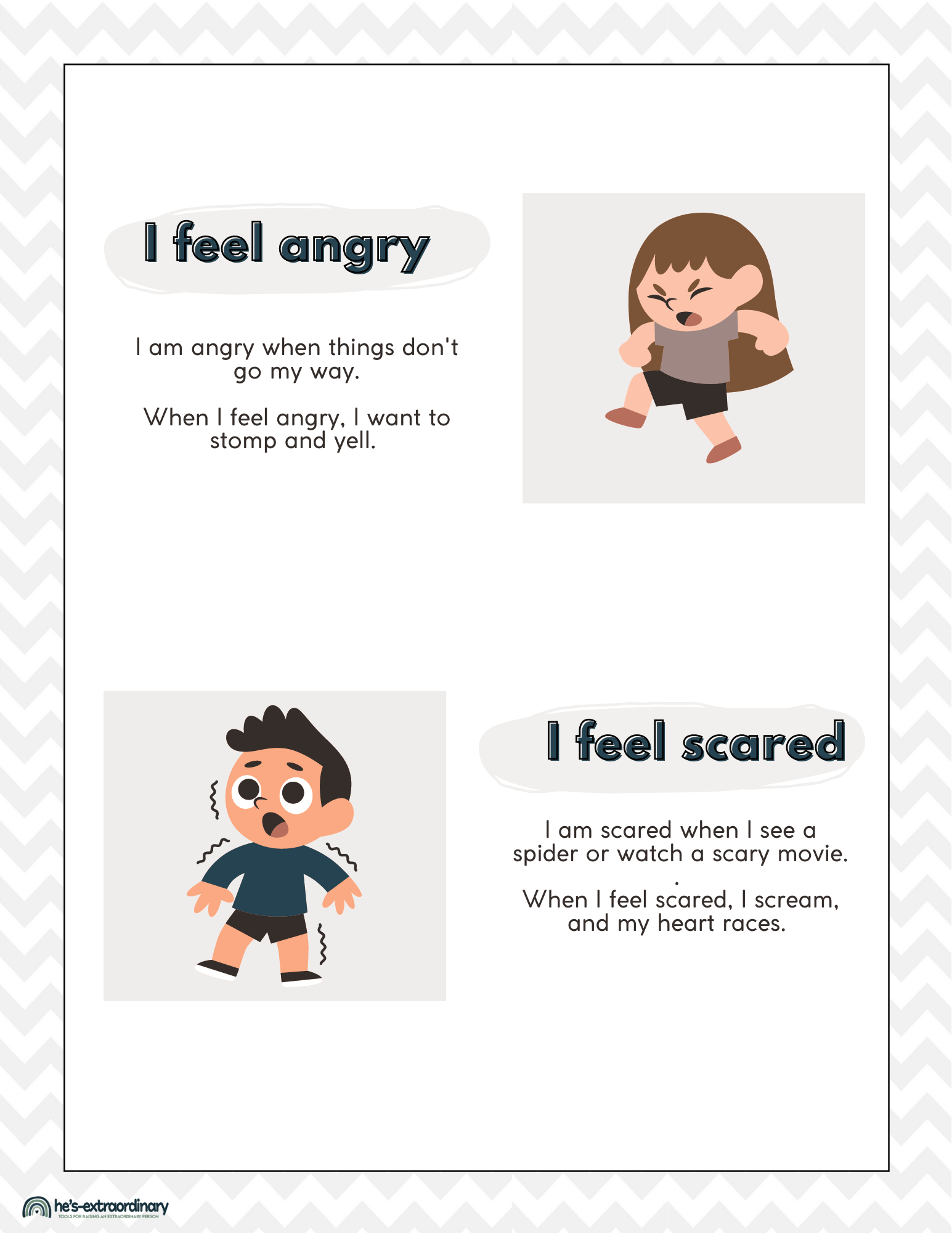 How Do I Feel? Emotions Work Booklet