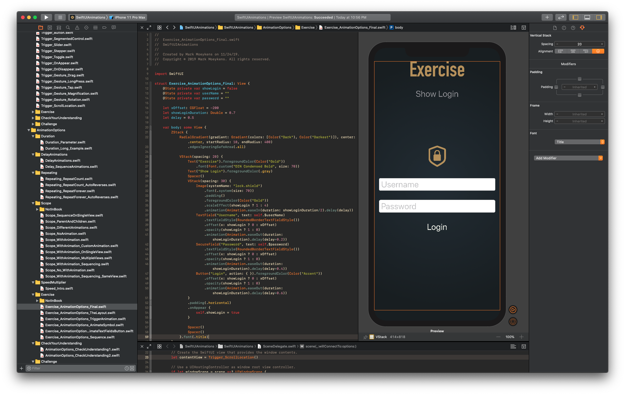 SwiftUI Animations Mastery