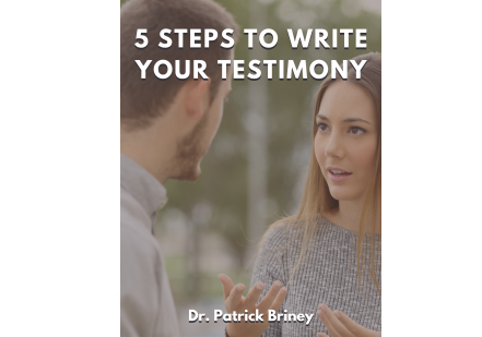 5 Steps To Write Your Testimony