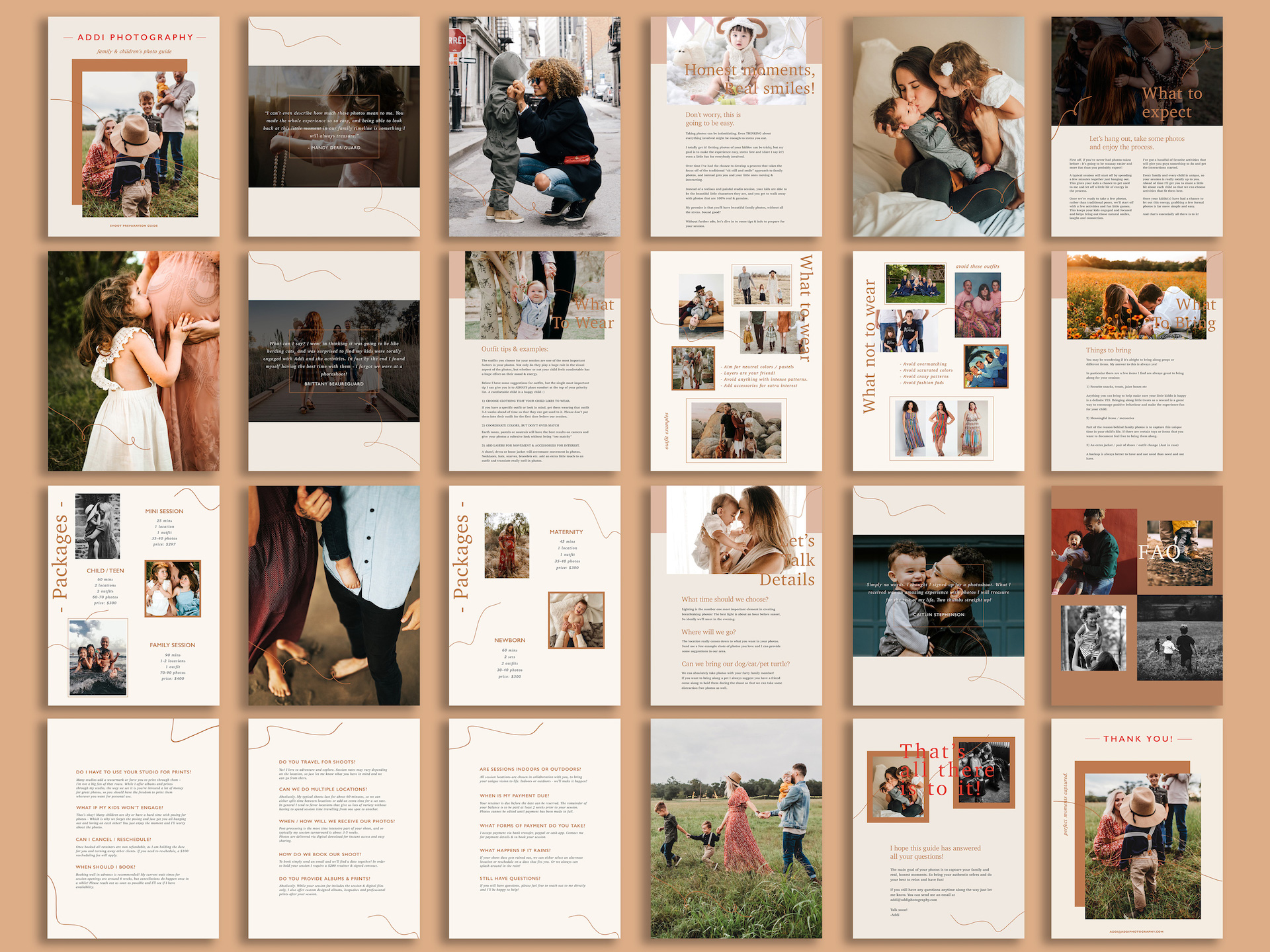 Family Photography Client Guide