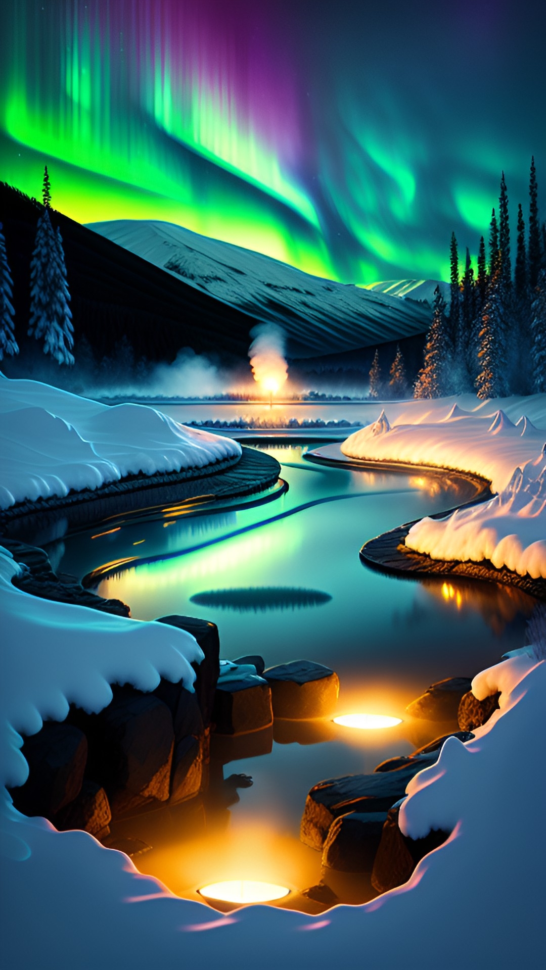 Myvatn Nature Baths: Soaking in Geothermal Water Under the Northern Lights