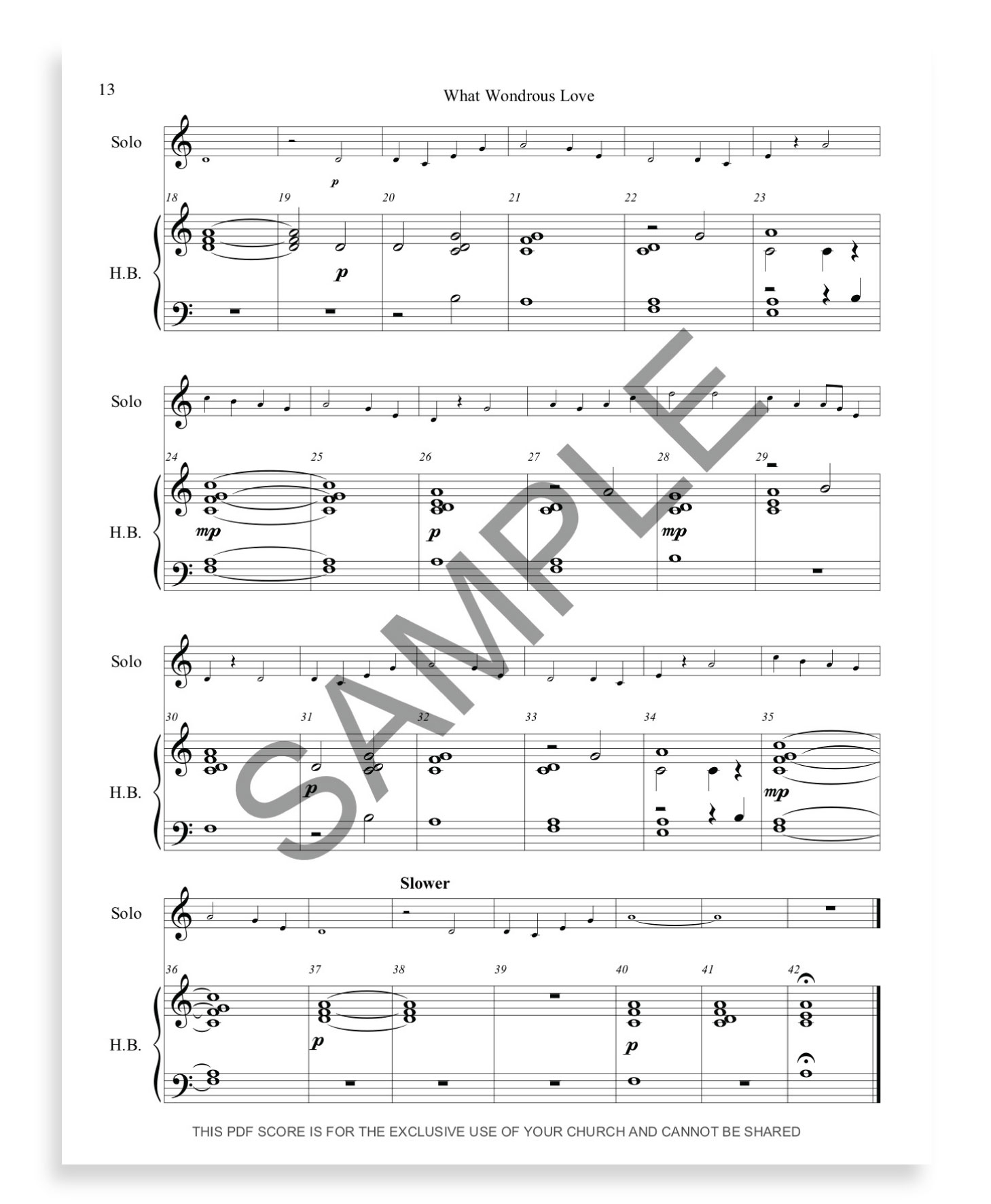 Four Pieces for Lent