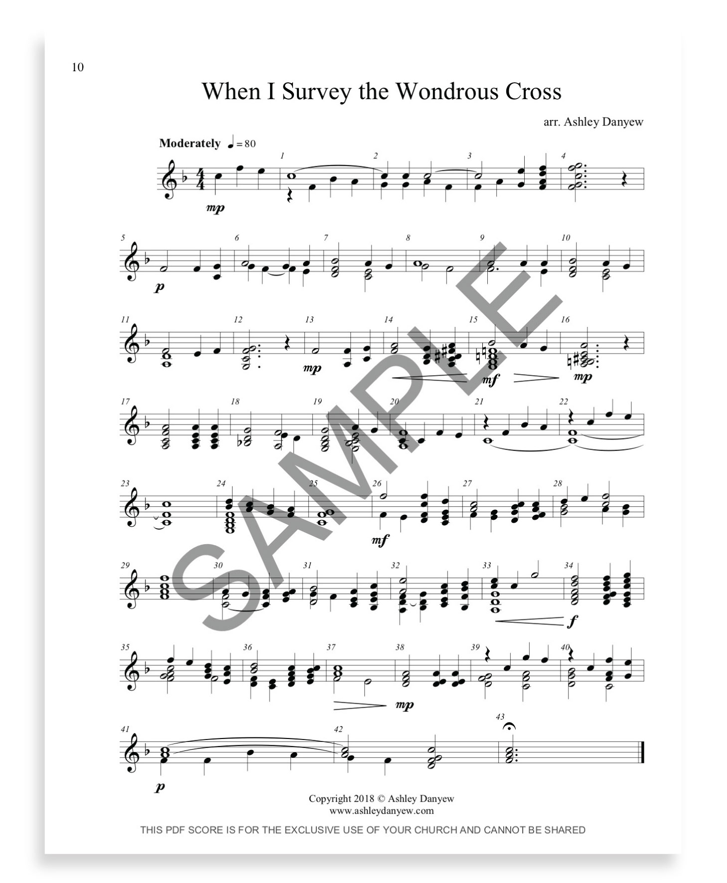 Four Pieces for Lent