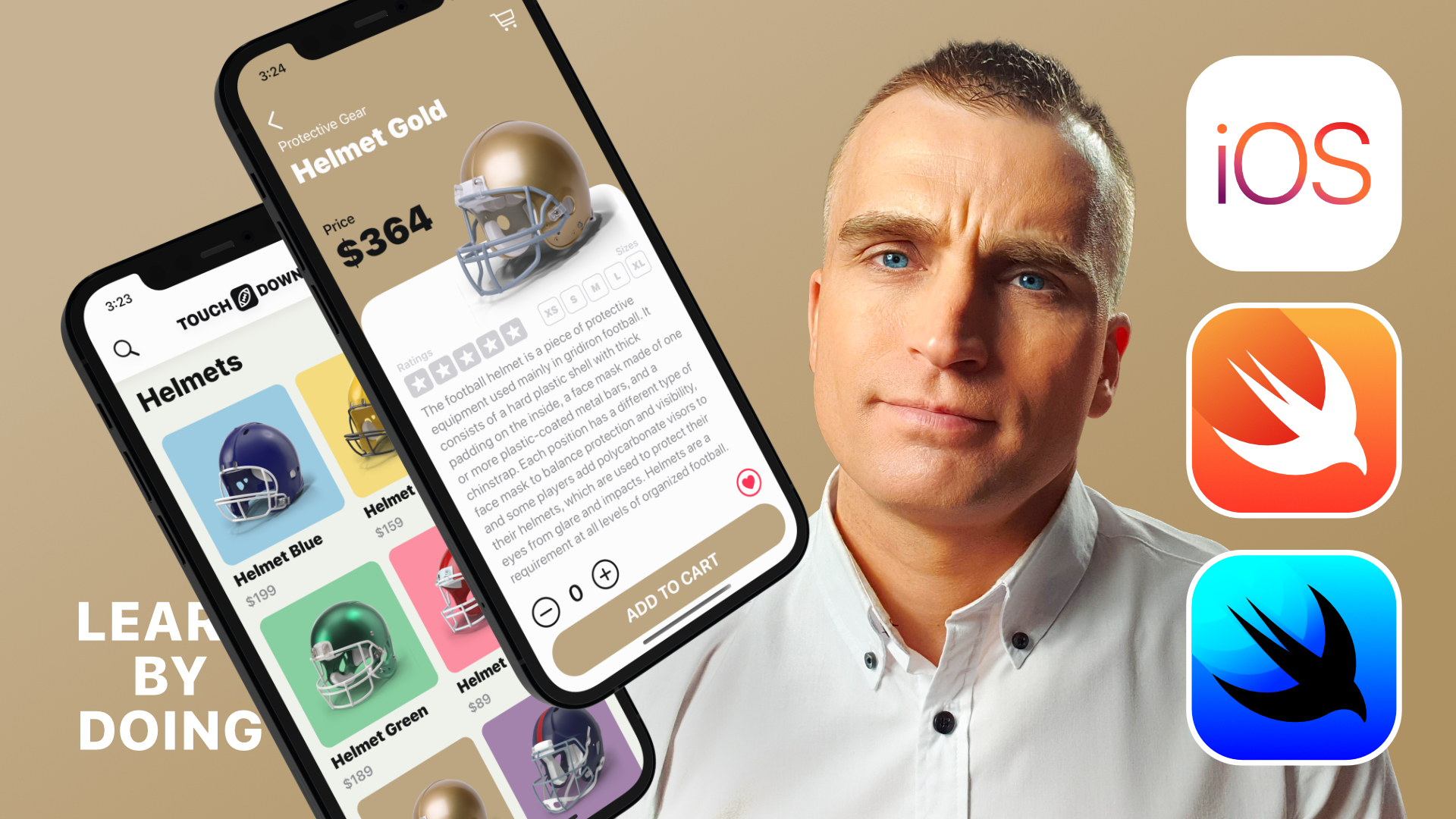 iOS App Development • Augmented Reality • SwiftUI • Blender 3D courses