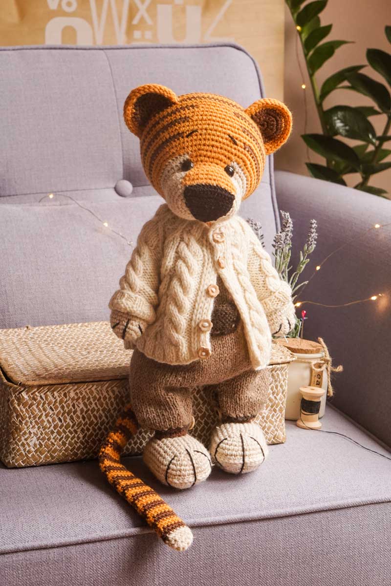 Crochet Tiger Pattern + Video Bonus!