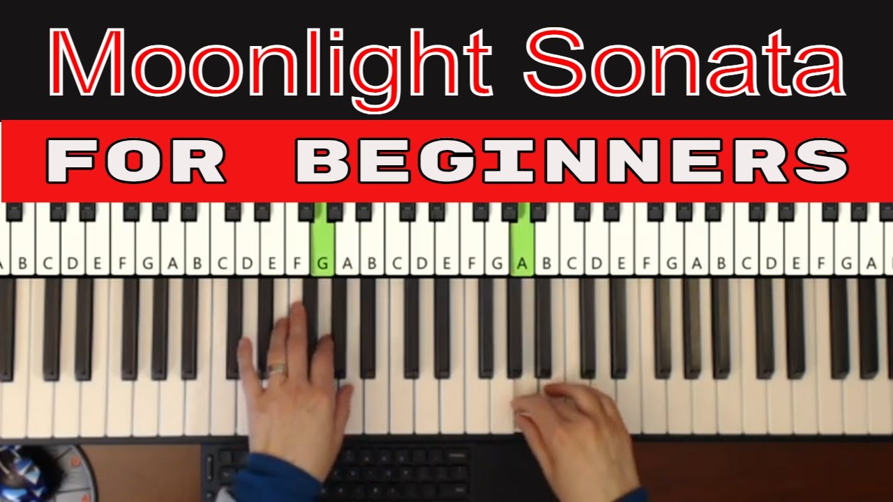 Moonlight Sonata - Beginner Multi-Level Arrangements