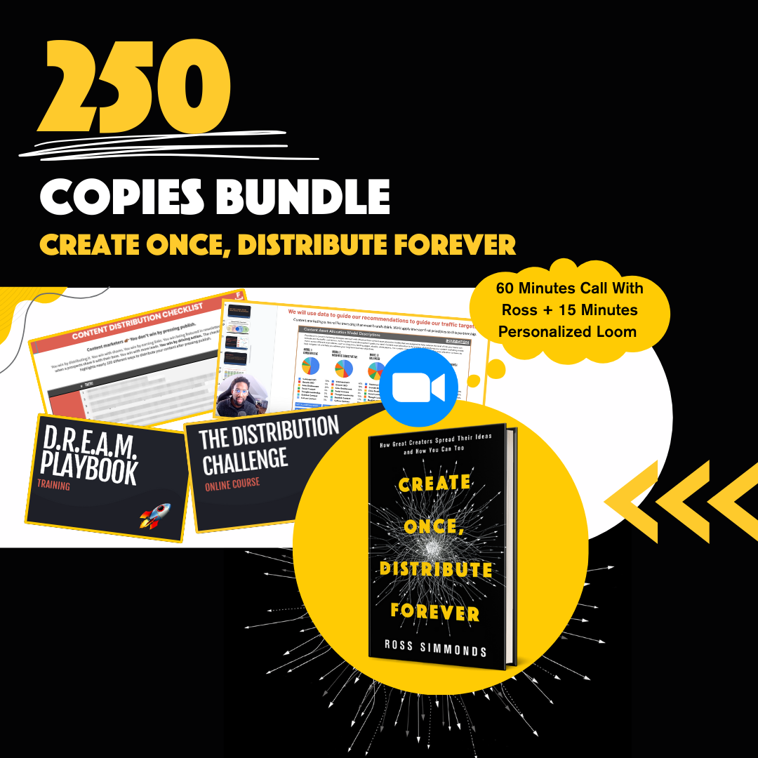 250 Copies Bundle - Create Once, Distribute Forever