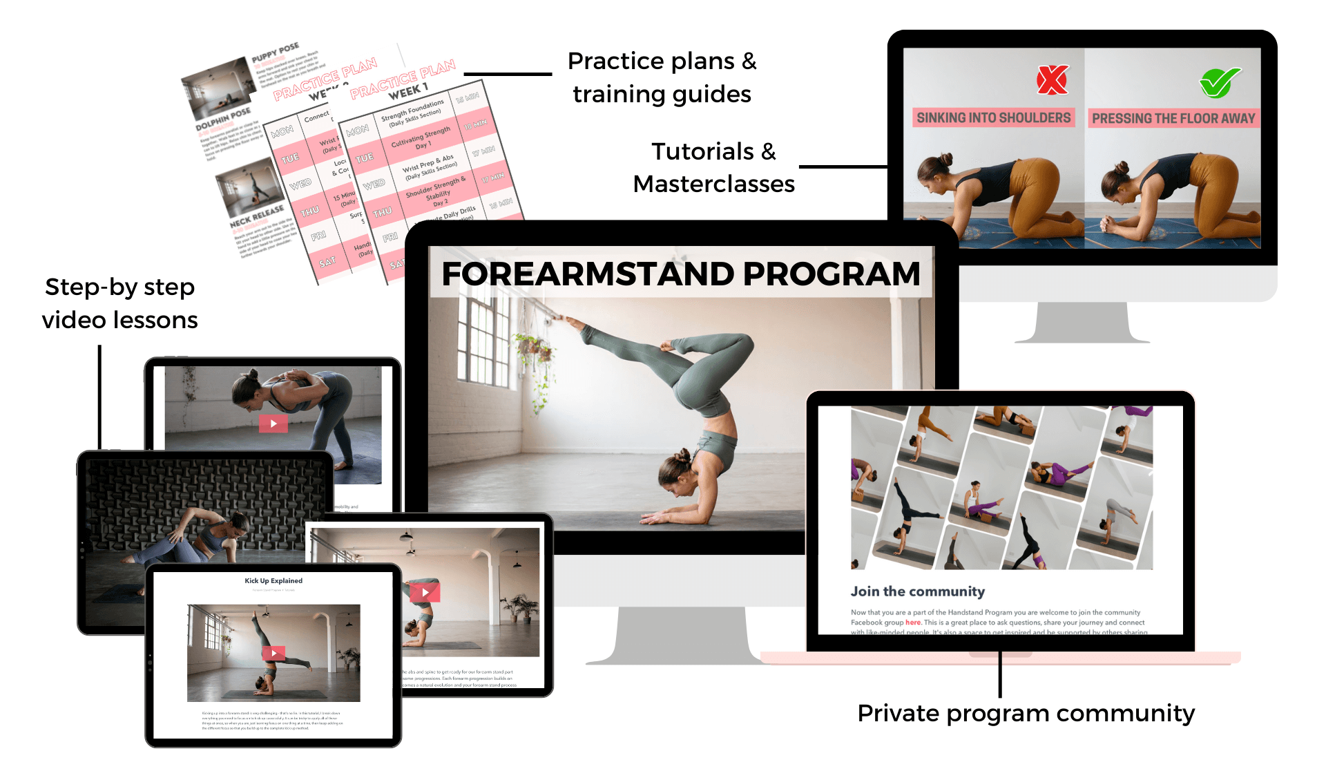 Forearm Stand Program