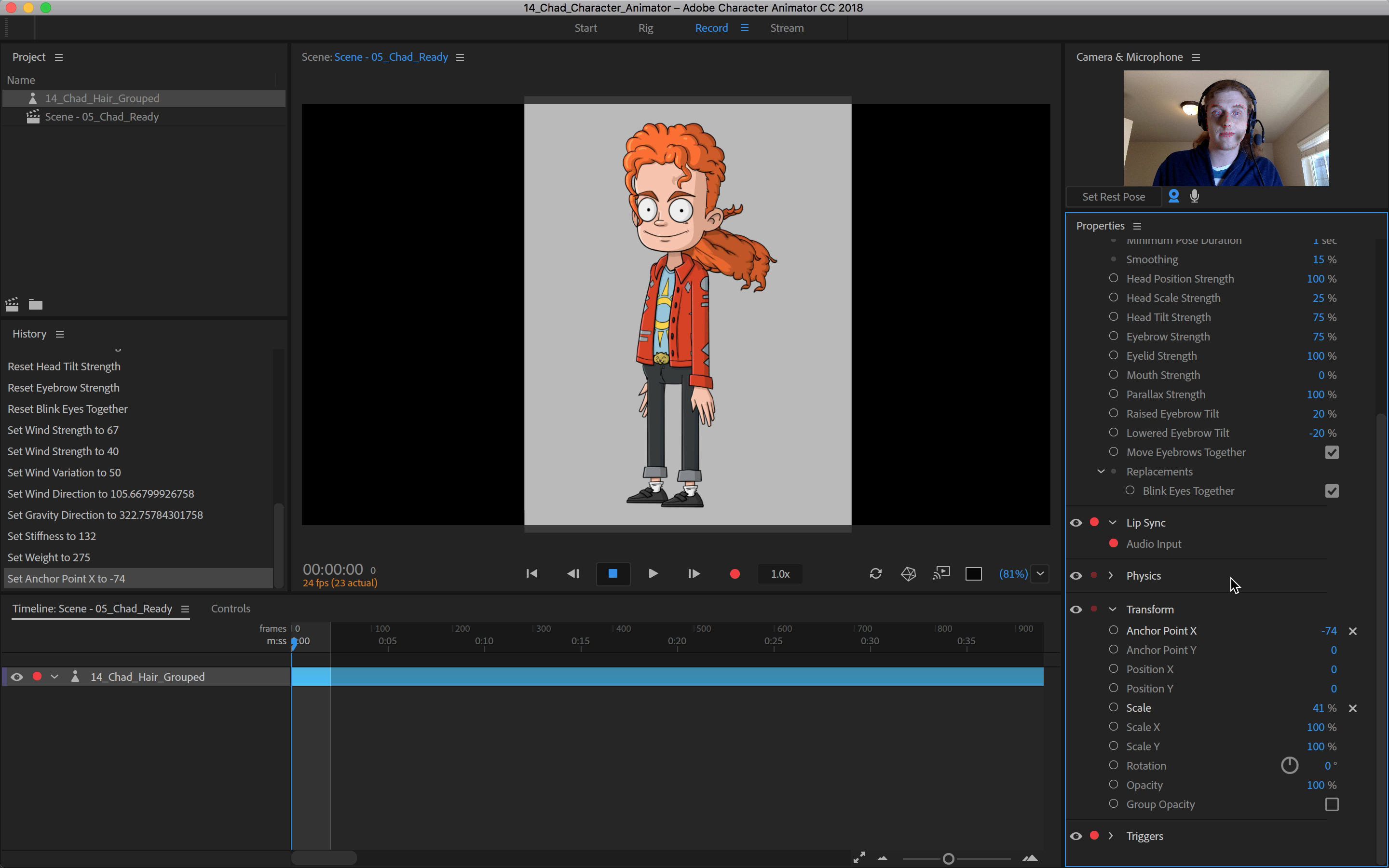 Animating With Adobe Character Animator 2018 Ed