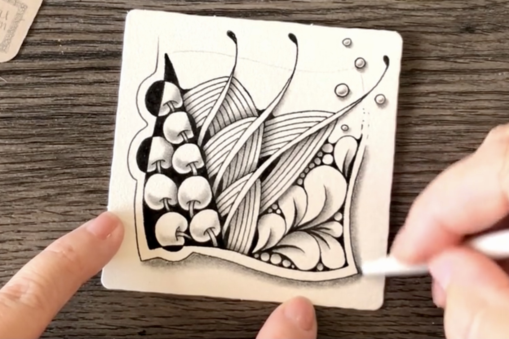 Video Zentangle Art Classes - Zen Linea