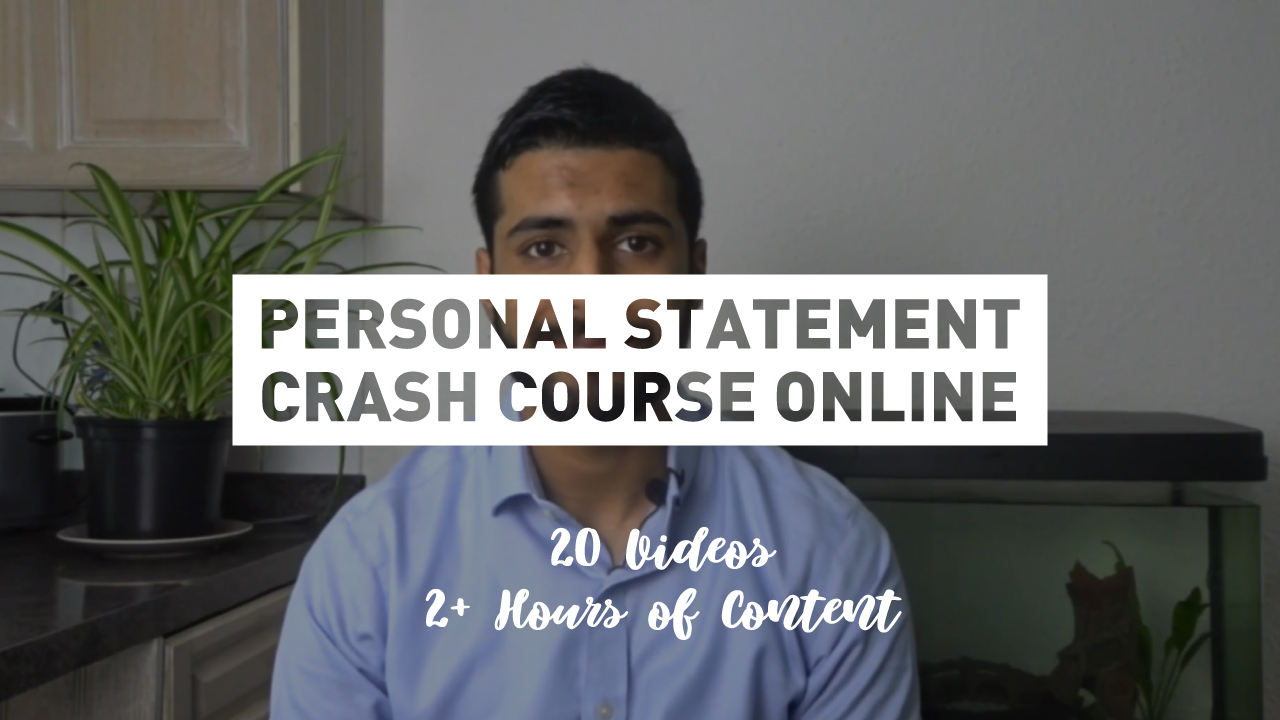 Personal Statement Crash Course Online