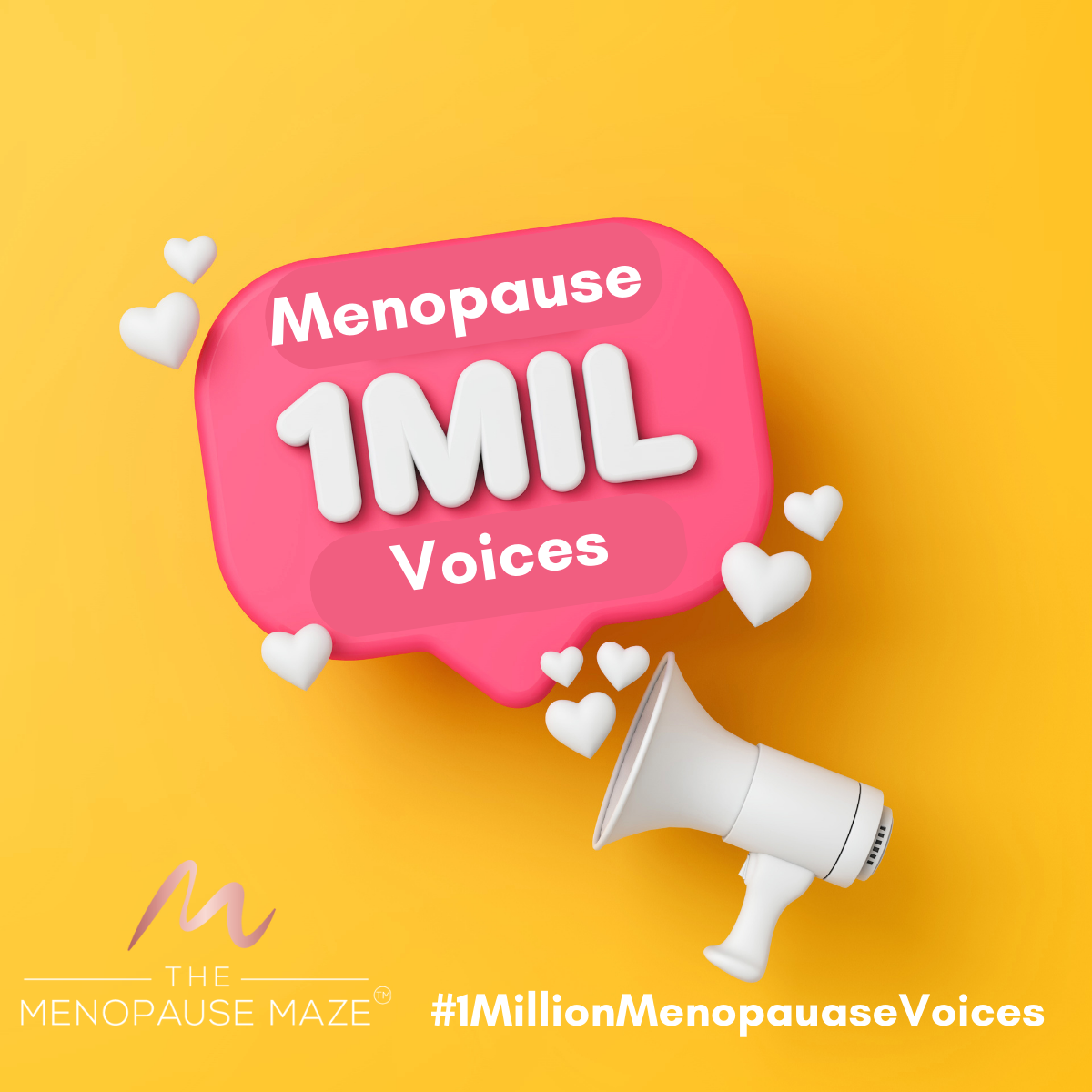 1 Million Menopause Voices Campaign | The Menopause Maze